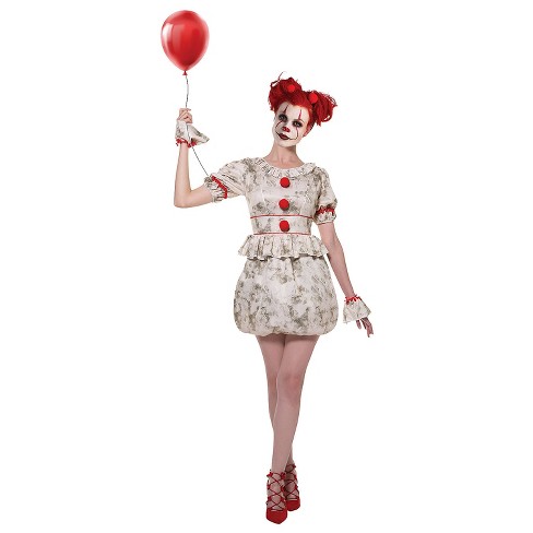 Living Fiction Womens Creepy Dancing Clown : Target