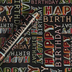 Happy Birthday Gift Wrapping Paper Red - Spritz™ : Target