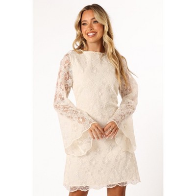 Petal And Pup Womens Quinn Bell Sleeve Mini Dress : Target