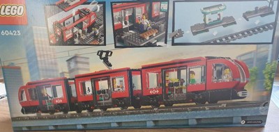 Lego City Downtown Streetcar And Station Toy Train Set 60423 : Target