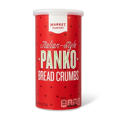 Italian Seasoned Panko Bread Crumbs - 8oz - Market Pantry™ : Target