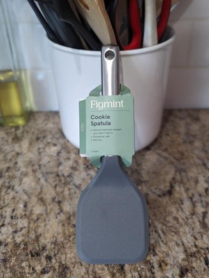 Stainless Steel With Silicone Cookie Spatula Dark Gray - Figmint™ : Target