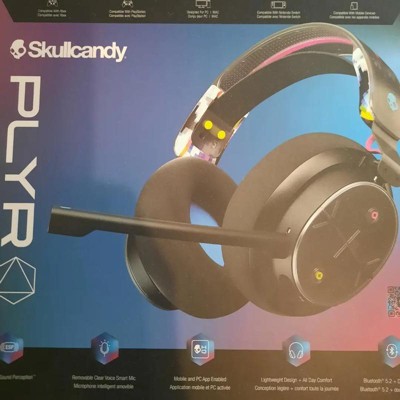 Skullcandy Plyr Wired/wireless Over-ear Gaming Headset For Pc ...