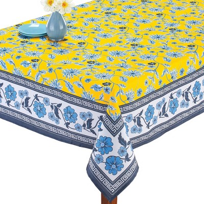 Collections Etc Cheerful Sunflowers With Black & White Plaid Tablecloth ...