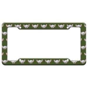 The Brain Head License Plate Tag Frame : Target