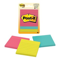 Post-it 5pk 3" X 3" Super Sticky Notes 45 Sheets/pad - Marrakesh ...