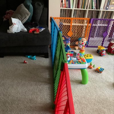 Toddleroo By North States Superyard Colorplay 8 Panel Freestanding Gate ...