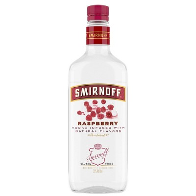 Smirnoff Raspberry Flavored Vodka - 750ml Plastic Bottle : Target
