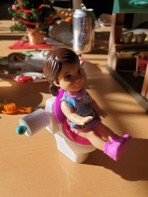 Barbie Skipper Babysitters Inc Doll Set With Toilet : Target