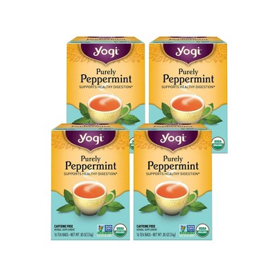 Yogi Tea - Raspberry Leaf Tea - 64 Ct, 4 Pack : Target