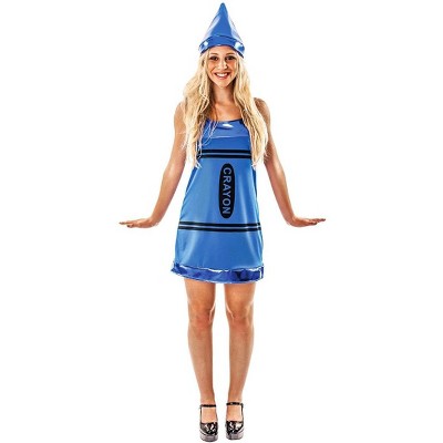 Orion Costumes Women's Orange Crayon Fancy Dress Costume Large : Target