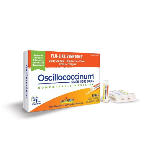 Boiron Oscillococcinum Anas Barbariae Cold, Cough Or Flu Dissolving ...