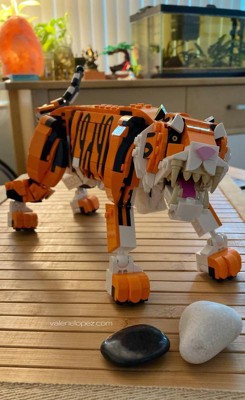 Lego Creator 3 In 1 Majestic Tiger Animal Building Toy 31129 : Target
