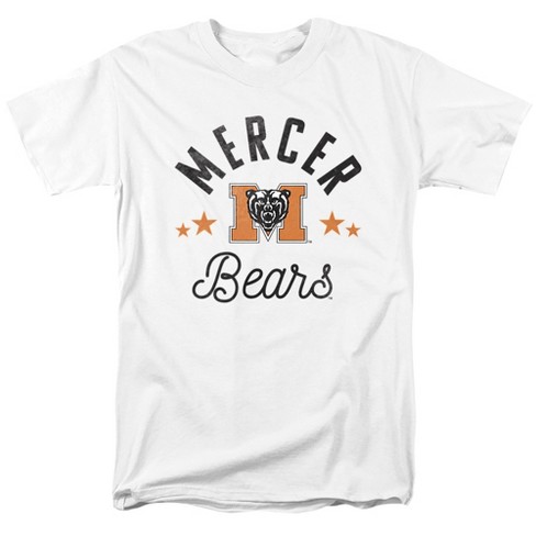 Campus Lab Mercer University Official Bears Adult T-shirt, White, Small ...