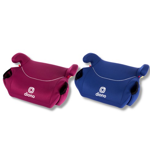 Diono Solana - Pack Of 2 Backless Booster Car Seats, Pink/blue : Target