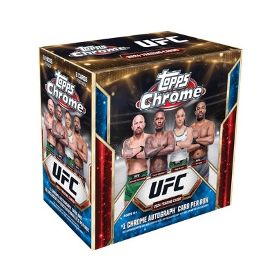 2024 Topps Ufc Chrome Ultimate Fighting Trading Card Value Box : Target