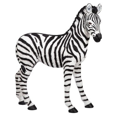 Design Toscano King Of The Herd Safari Zebra Metal Wall Sculpture : Target