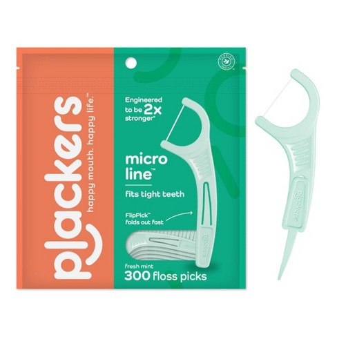 Plackers Micro Mint Flossers : Target