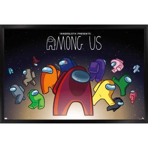 Trends International Among Us - Space Framed Wall Poster Prints : Target