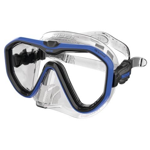 Seac Appeal Single Lens Diving Mask, Blue : Target