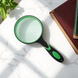 Unique Bargains Magnifying Glass Handheld Magnifier 10X Magnification ...