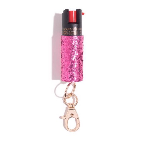 Blingsting Pink Plastic Pepper Spray : Target