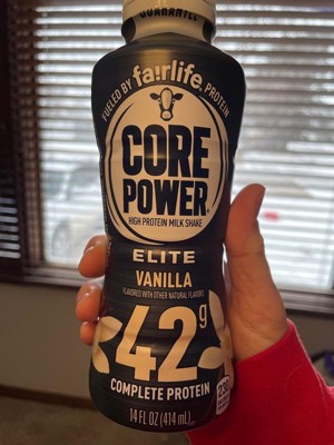 Core Power Elite Vanilla 42g Protein Shake - 14 Fl Oz Bottle : Target