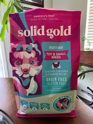 Solid Gold Mighty Mini Toy & Small Breed All Ages Dry Dog Food With ...