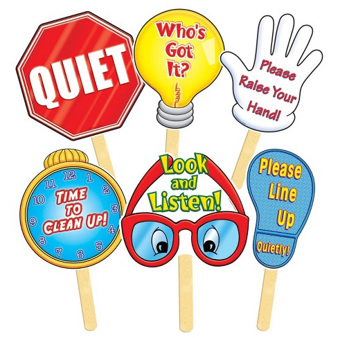 Scholastic Teacher Resources Manage Your Class Signs, Pack Of 6 : Target