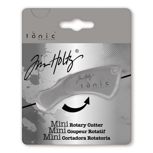 Tim Holtz Mini Rotary Cutter - Rolling Knife With 18mm Blade - Small ...