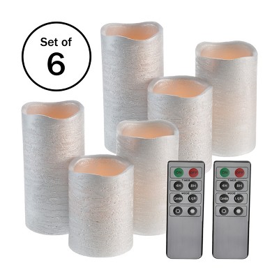 Flameless Led Candles – 6-piece Remote Controlled Flameless Candle Set ...