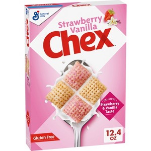 Chex Strawberry Vanilla Breakfast Breakfast Cereal - 12.4oz : Target