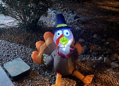 Gemmy Airblown Inflatable Outdoor Turkey, 3 Ft Tall, Brown : Target