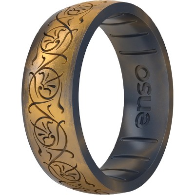 Enso Rings Lord Of The Rings Classic Silicone Ring - 8 - Elven Weave ...