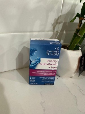 Mommy's Bliss Baby Multivitamin + Iron - 1 Fl Oz : Target