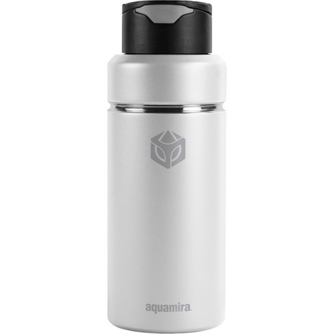 Aquamira 32 Oz. Shift Stainless Steel Filter Water Bottle - White : Target