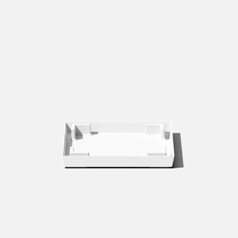 Veradek Pure Series Nobleton Plastic Planter Tray - White : Target