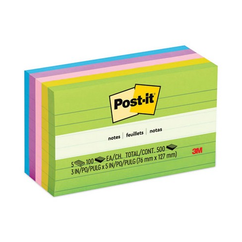 Post-it Notes Original Pads In Floral Fantasy Collection Colors, Note ...