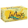 LaCroix Sparkling Water Lemon - 8pk/12 Fl Oz Cans : Target