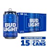 Bud Light American Lager Beer - 15pk/12 fl oz Cans : Target