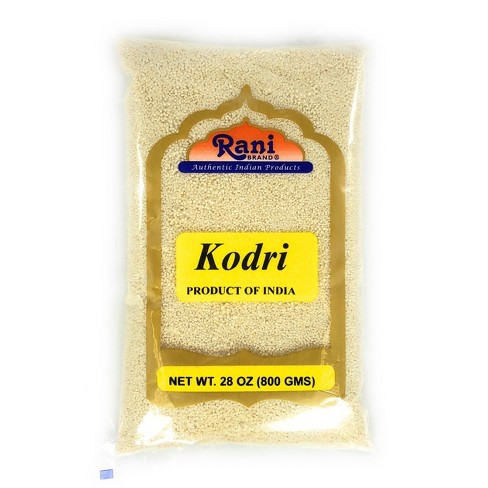 Kodri (polished Kodo Millet Seeds) - 800g (28oz) - Rani Brand Authentic ...