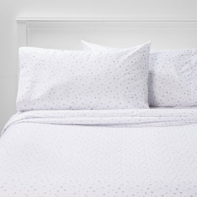 Brandclub - Stars Sheet Set Silver - Pillowfort™