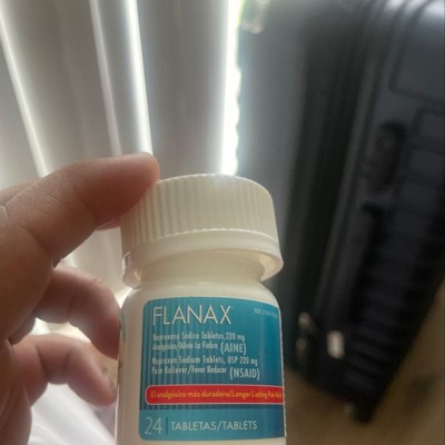 Flanax Pain Reliever/fever Reducer Tablets - Naproxen Sodium (nsaid ...