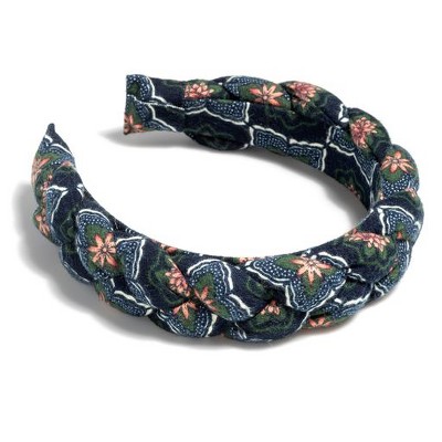 Shiraleah Braided Print Headband-blue : Target
