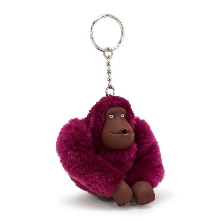 Kipling Sven Monkey Keychain Purple Fig : Target
