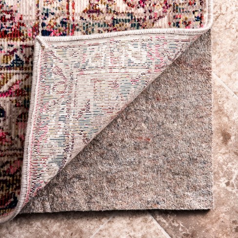 Nuloom Cooper Cushioned Rug Pad, Square 8' X 8', Cooper Grey : Target