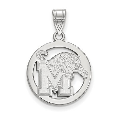 Black Bow Jewelry Sterling Silver University of Memphis NCAA Small ...