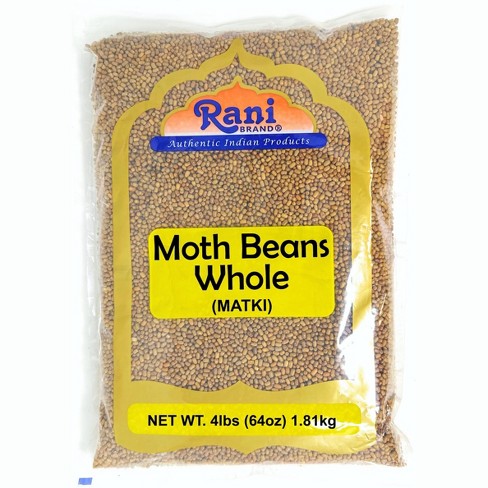Moth Beans Whole (matki) - 64oz (4lbs) 1.81kg - Rani Brand Authentic ...