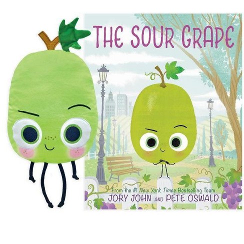 Merrymakers The Sour Grape Plush And Hardcover Book Set : Target