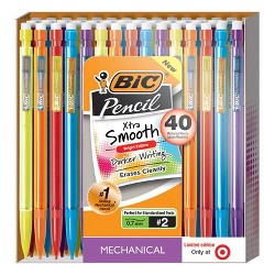 Bic #2 Mechanical Pencil With Xtra Sparkle, 0.7mm, 26ct - Multicolor ...